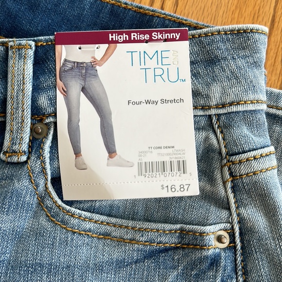 Time and Tru | Jeans | Time And Tru High Rise Skinny | Poshmark
